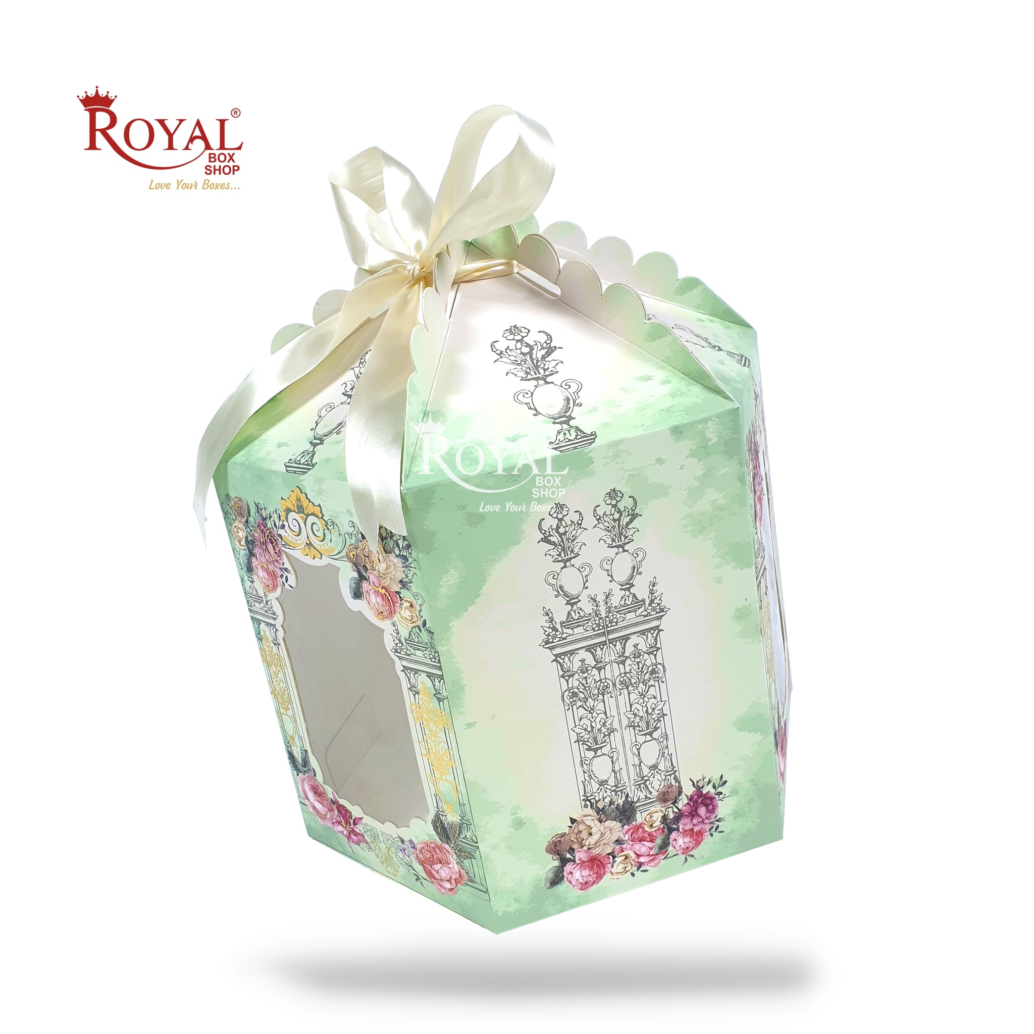 Vintage Gift Hamper Box I Perfect For Weddings, Baby Shower Favors, Br ...